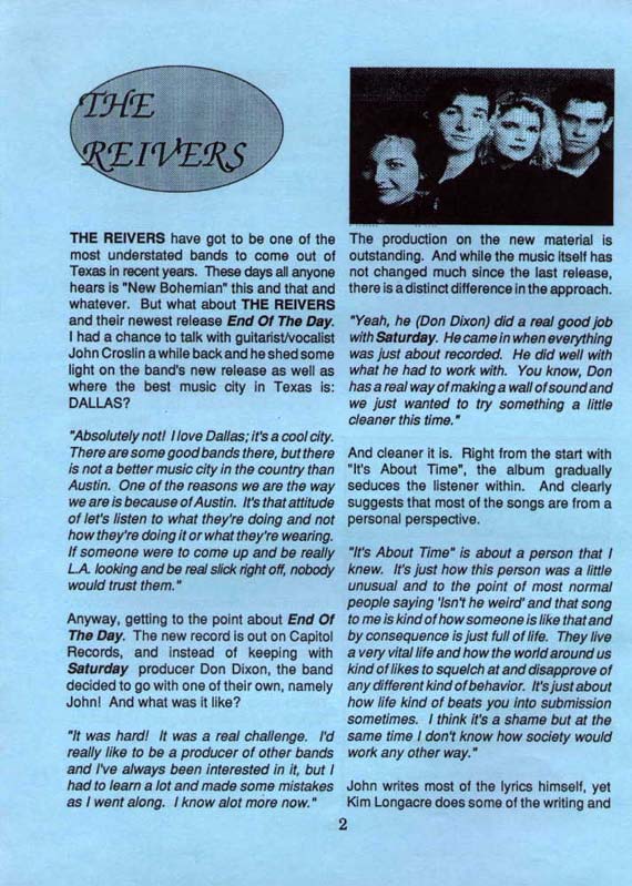 Press – Just Waco – The Reivers